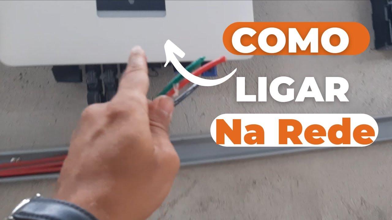 Como Ligar o Inversor de Tensão na Rede passo a passo