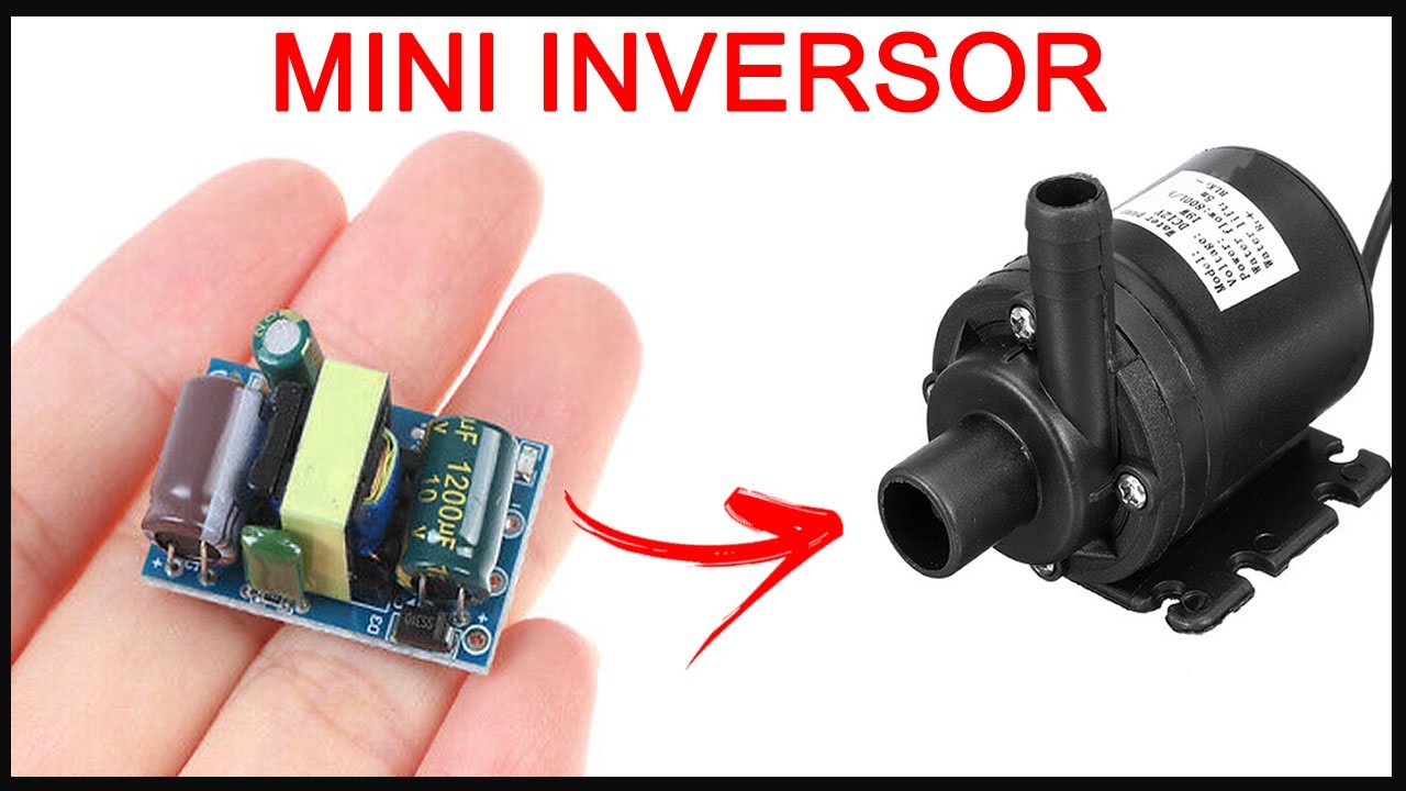 Mini Inversor que Impulsiona Bombas Diretamente com Energia Solar